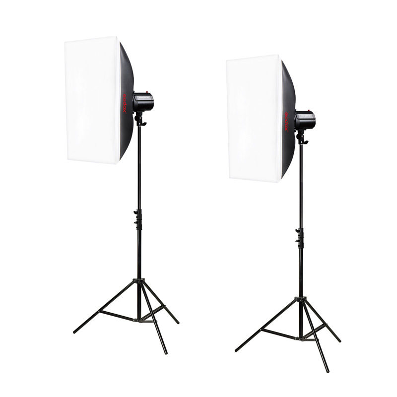 Godox Mini Pioneer 250 Watt Softbox Duo Kit