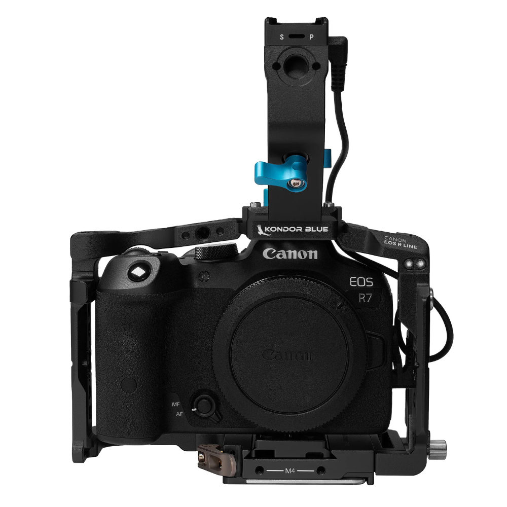 Kondor Blue Canon R7 Cage + Top Handle Zwart | Cameranu